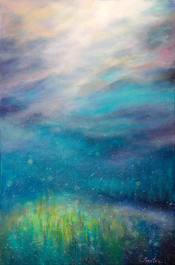 Gleznas reprodukcija "Zemūdens pļava" - Gleznu izdrukas - Veikals ...